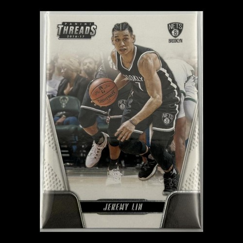 Jeremy Lin #6 2016 Panini Threads Brooklyn Nets NM Basketball Card | eBay