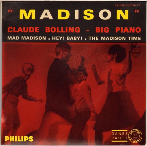 CLAUDE BOLLING "THE MADISON TIME" POP JAZZ EP 1962 PHILIPS 424.280 | eBay