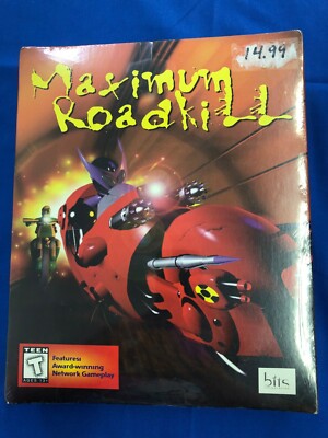 Maximum Roadkill Vintage PC Game Bits NEW SEALED | eBay