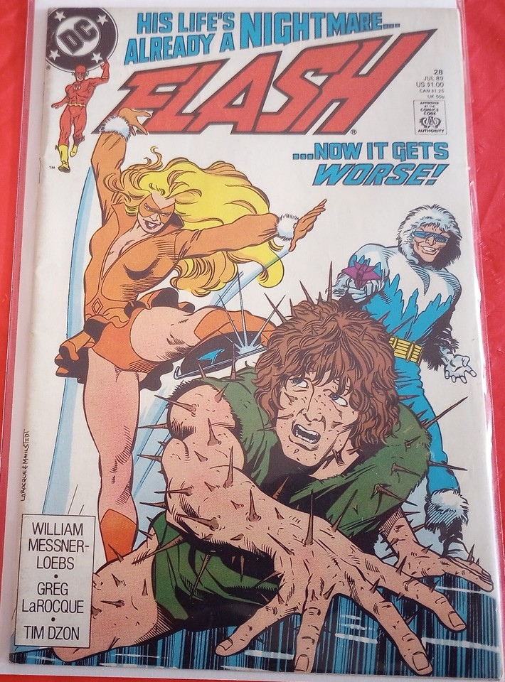 DC Comics The Flash 1987 Series 38 Issue Lot #4 7 8 10 14 15 20 21 23 ...