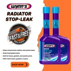 2 x Wynns Radiator Stop Leak Water Seal Cooling System Anti Rust 325ml ...