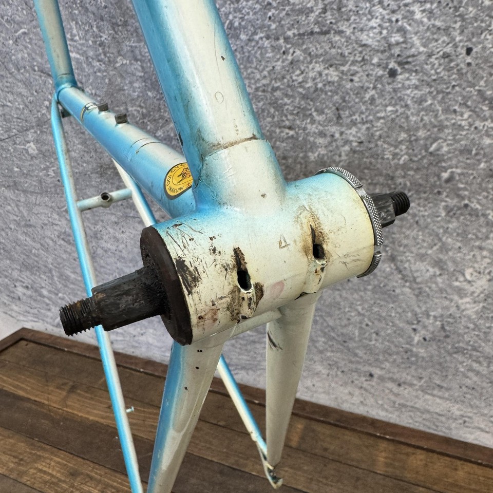 Vintage 3Rensho Road Bike Frame 54 cm 700c Lugged Steel 700c 126mm Blue ...