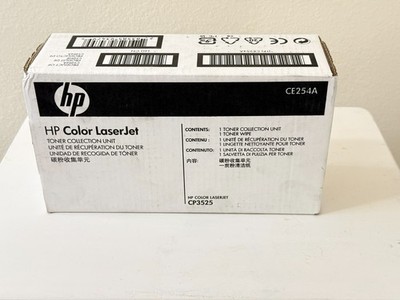 HP CE254A CP3525 Toner Collection Unit HP Color Laserjet NEW | eBay