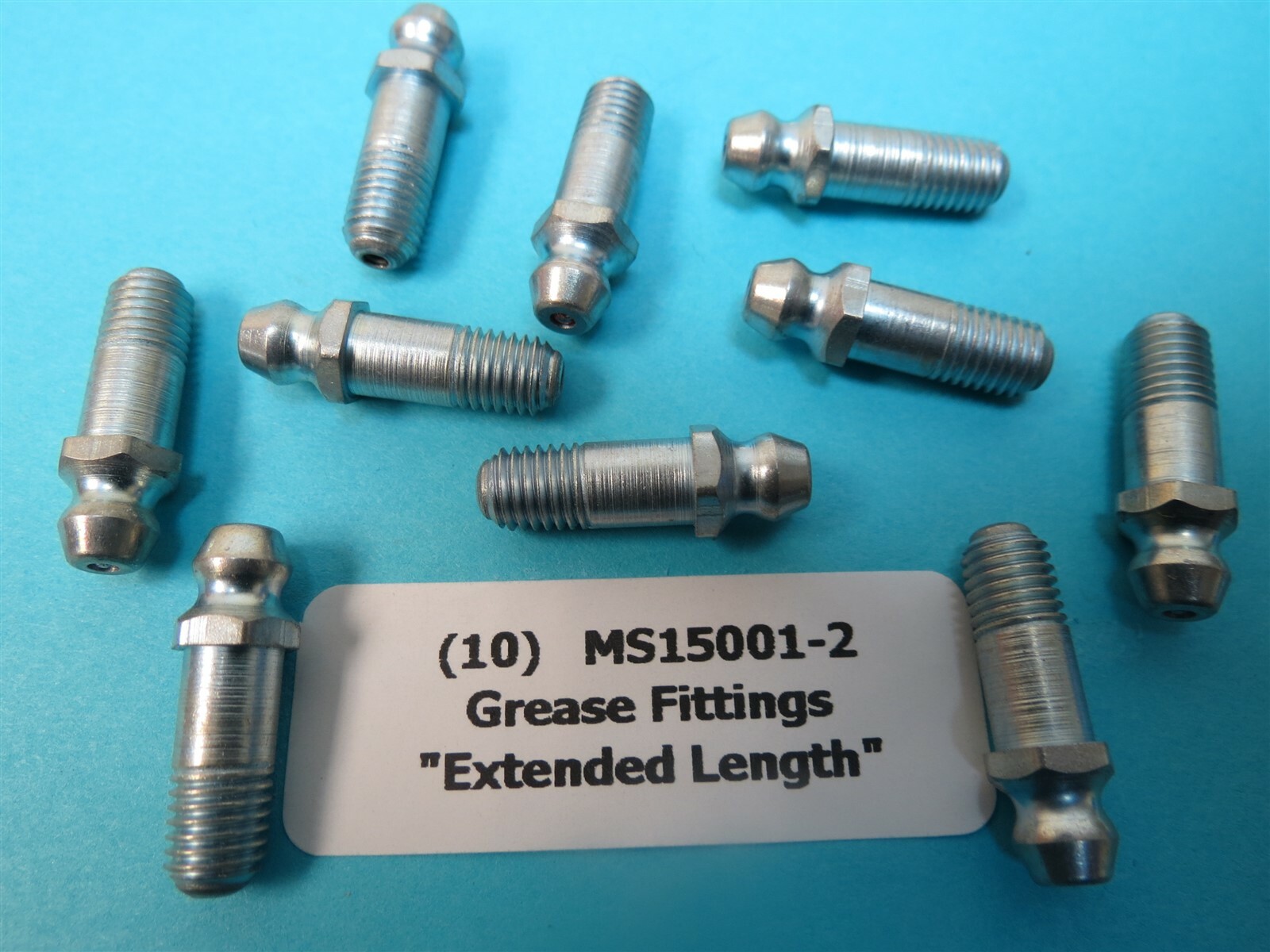 10 New Military Standards Extended Length .937 Grease Fitting MS15001-2 ...
