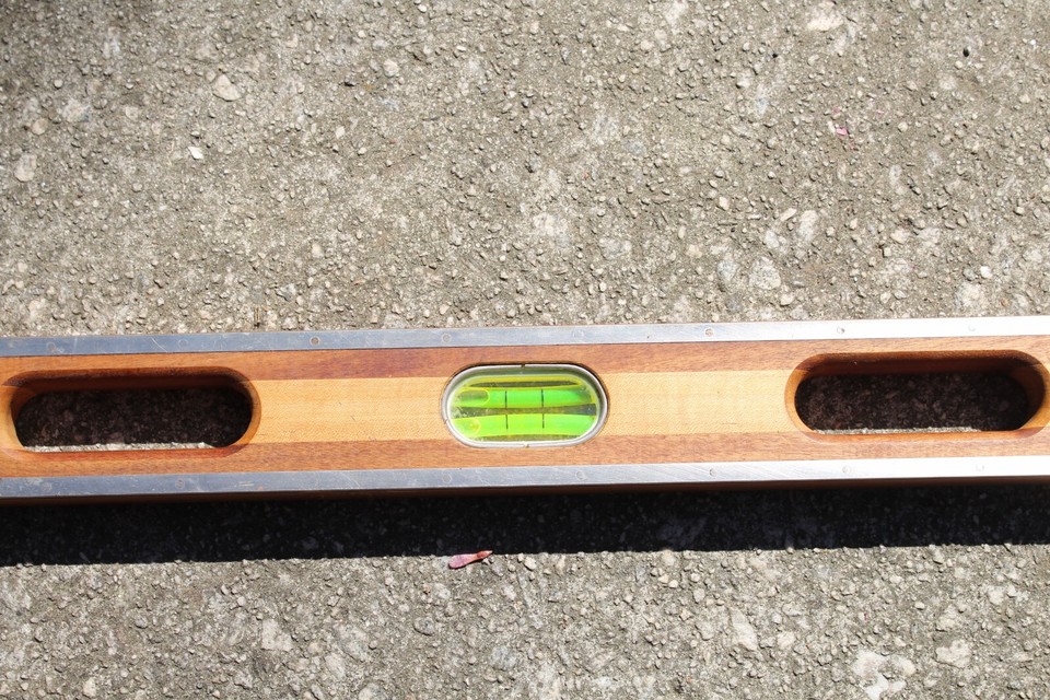 Crick Tool 36" Inches Crick Wood Level Slightly Used | eBay
