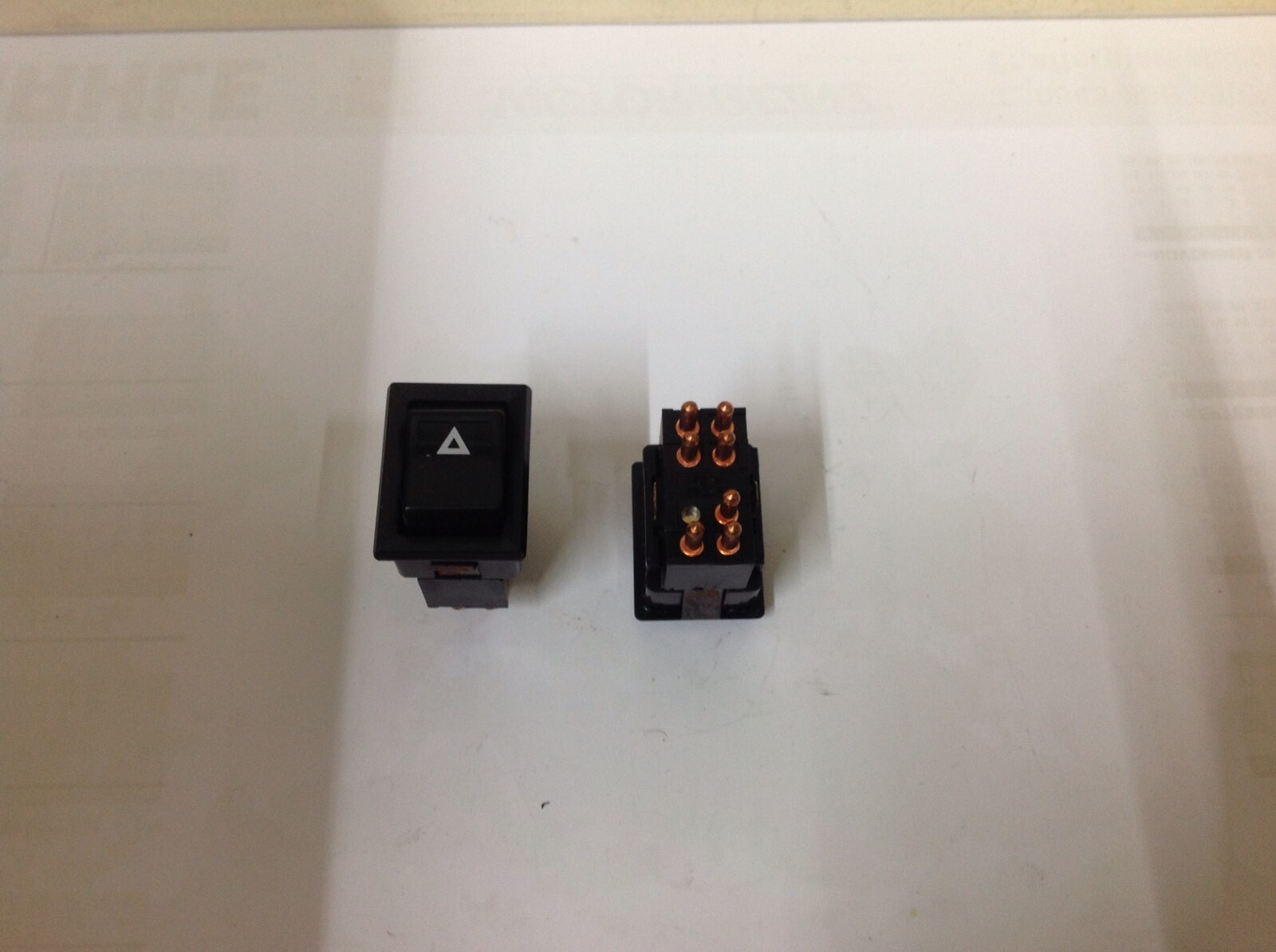 LAND ROVER HAZARD SWITCH ASU1009 PRC2278 YUF101490 GENUINE | eBay