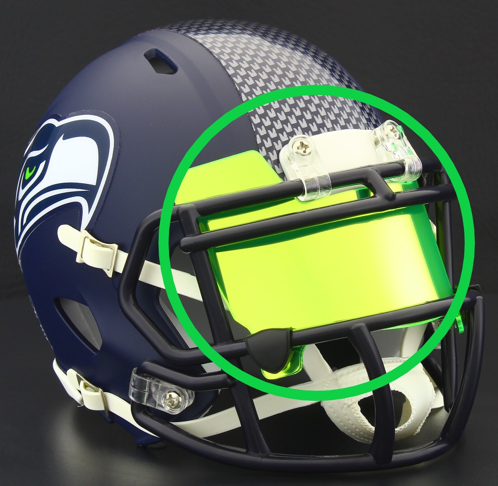 EYE SHIELD / VISOR ONLY! for SEATTLE SEAHAWKS Mini Football Helmet | eBay