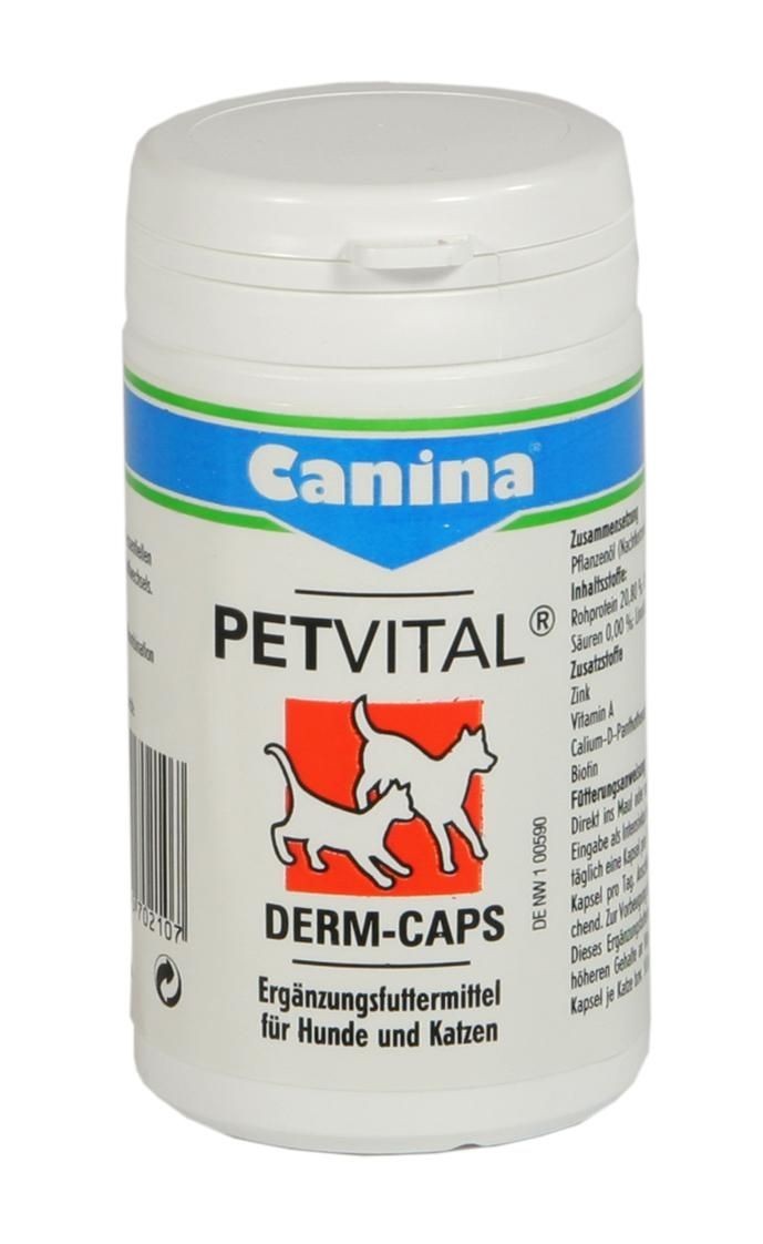 Canina Pharma PETVITAL Derm Caps 40g mit essentiellen Fettsäuren | eBay.de