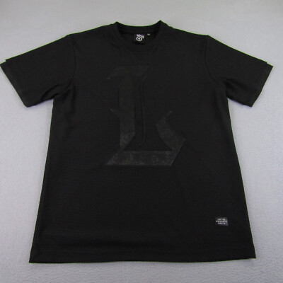 LRG Shirt Mens Medium Black 2 in 1 Layered Mesh Lifted Research Group ...