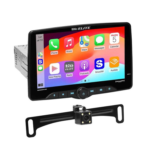BOSS Audio 9" Digital Multimedia Receiver Backup Camera 1 DIN BE9ACP ...