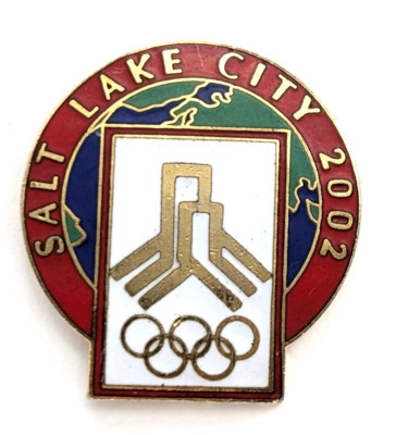 VTG Salt Lake 2002 Utah Winter Olympic Games Bid Logo Enamel Pin ...