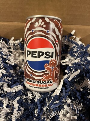 Pepsi Gingerbread Flavor Single Mini 7.5oz Can Limited Edition Unopened ...