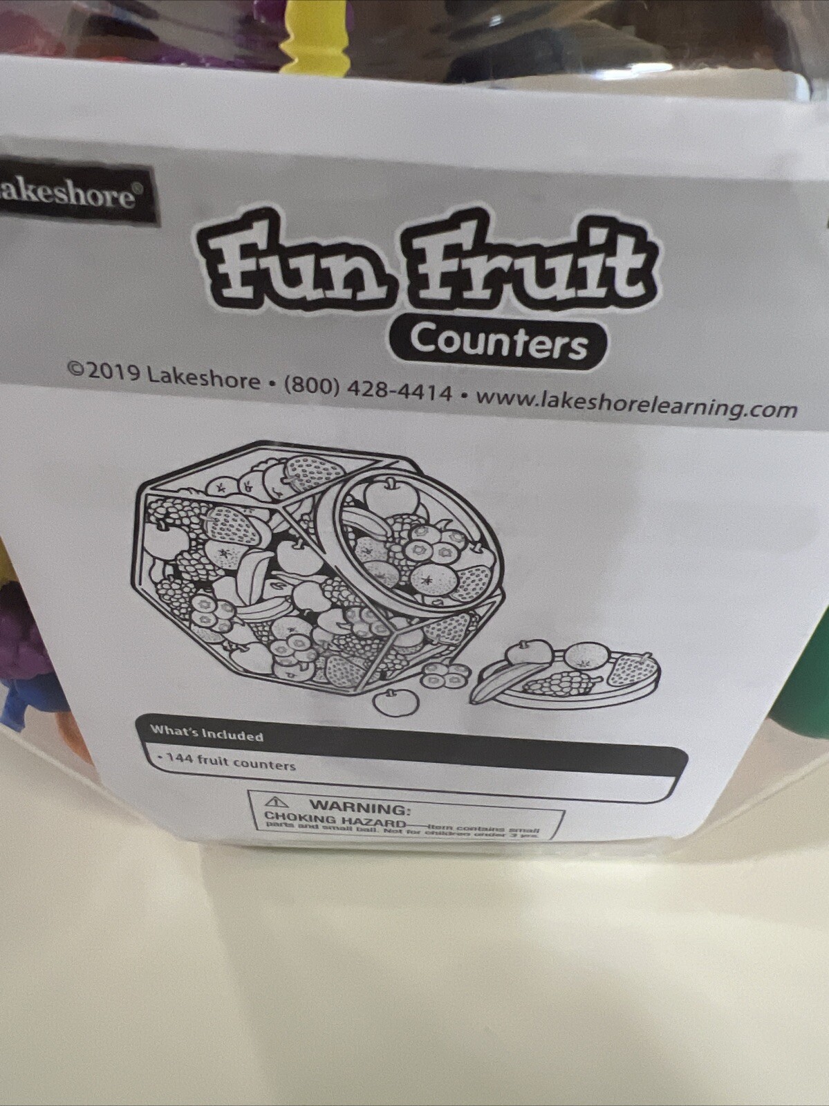 Lakeshore Learning Fun Fruit Counters New | eBay