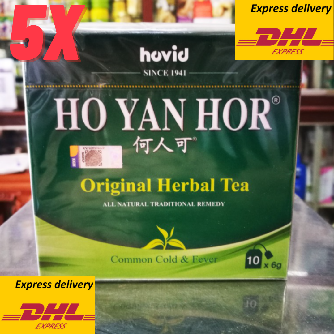 5 packs New Ho Yan Hor Herbal Tea 6g X 10s Original Herbal Tea - Fast ...