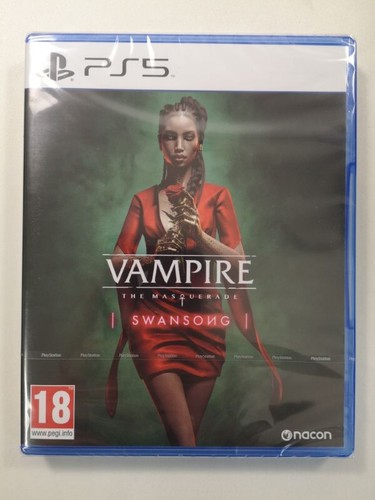 VAMPIRE THE MASQUERADE SWANSONG PS5 UK NEW | eBay