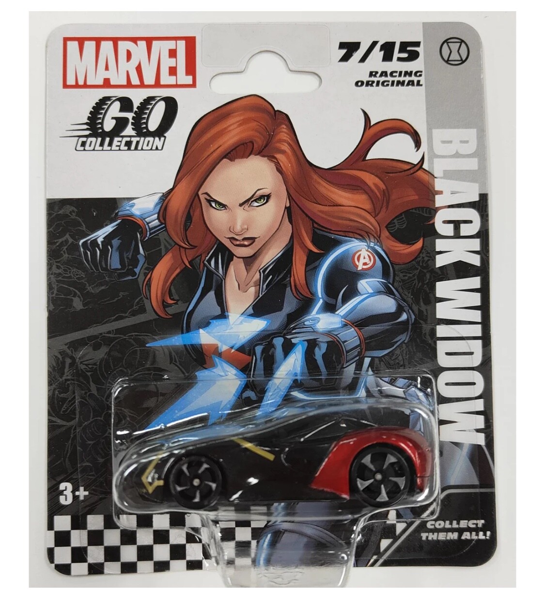 Marvel GO Collection Black Widow 7/15 Diecast Car | eBay