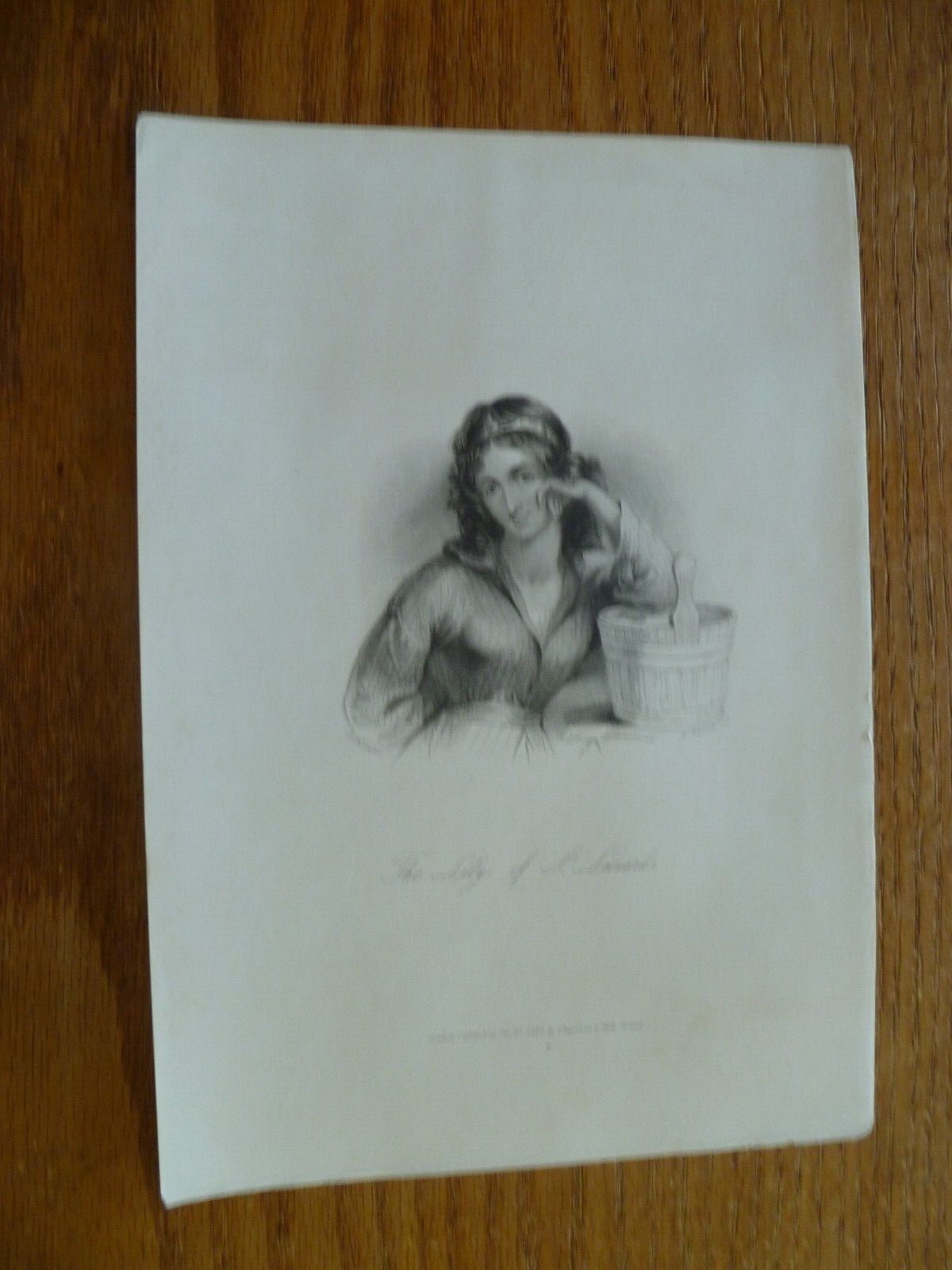 THE LILY OF SAINT LEONARDS-1832 Engraving-Scotland---by G.Adcock | eBay