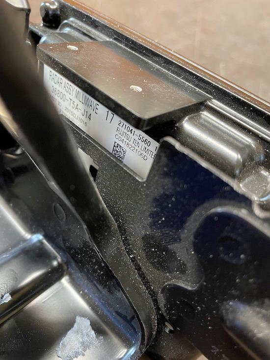 18-19 HONDA 36800-T5A-J14 / 271041-5560 12V RADAR ASSY MILLIWAVE | eBay