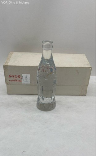 Coke Coca Cola Crystal Bottle 1996 GA ATHENS GEORGIA USA Olympic Games ...