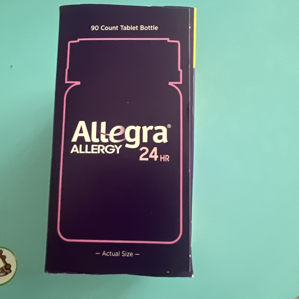 Allegra 180 mg Eye Allergy Treatment Tablets for Adult - 412404 ...
