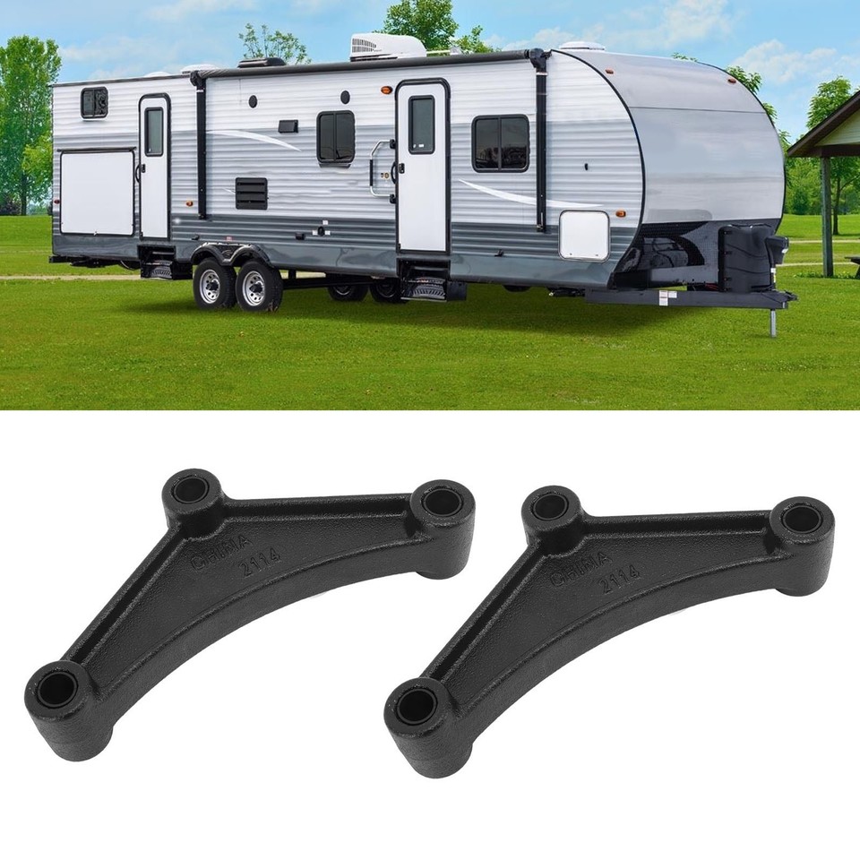 丨2Pcs Trailer Leaf Spring Equalizer With 9/16in Nylon Bushing Trailer ...