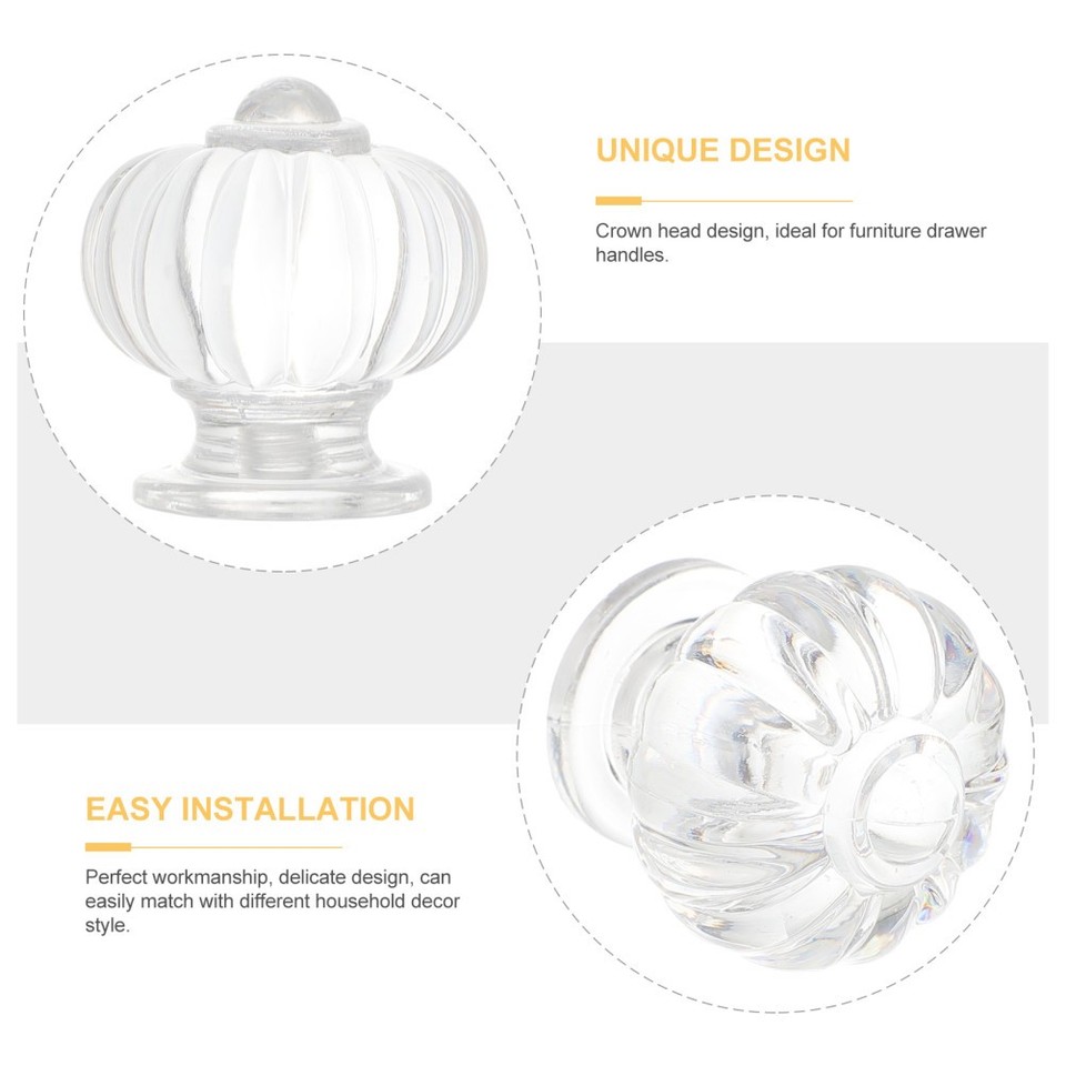 8 Pcs Cabinet and Closet Handles Desk Drawer Pull Furniture Pulls ...