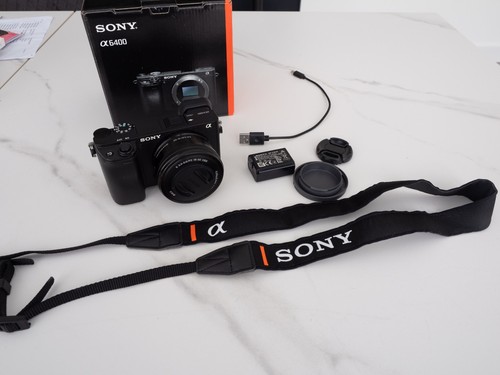 sony alpha a6400 Mirrorless camera WITH 16-50mm Kit Lens. 4k UHD 24.2MP ...