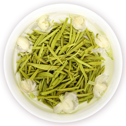 Jasmine Flower Green Tea Mo Li Piao Xue Jasmine Mixed with Green Tea ...