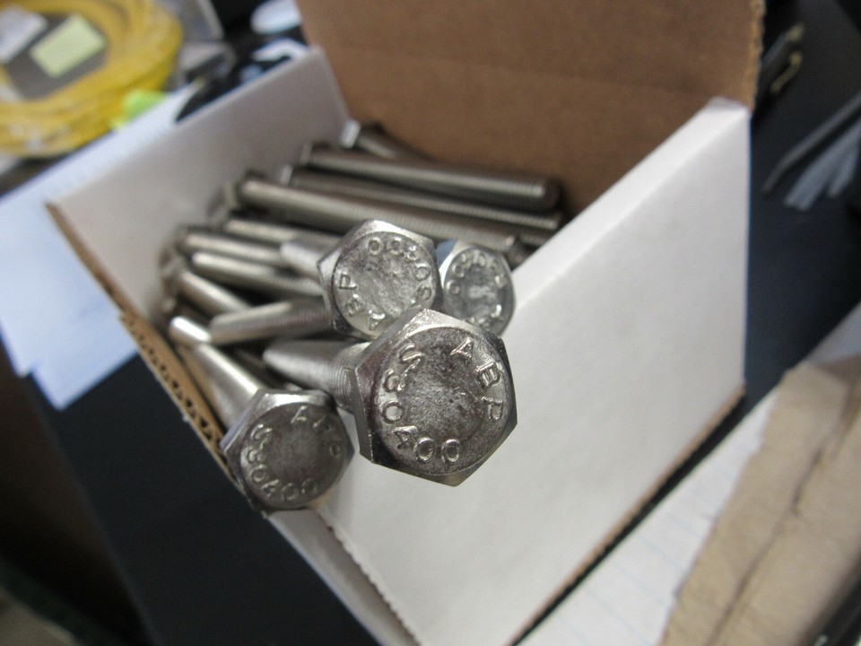 (50) 3/8-16 X 4" Stainless 304 HHCS Tap Bolts Fully Threaded NEW!!! | eBay