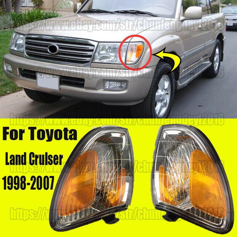 For Toyota Land CruIser 98-07 Front Left Right Turn Signal Light Corner ...