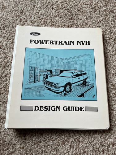 Vintage FORD NVH Powertrain Design Guide - 1985 | eBay