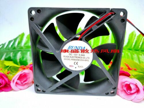 1PC RUNDA RS9225B12VH-RPS 12V 0.44A 9CM 9025 2-wire cooling fan | eBay
