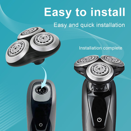 SH90 Replacement Rotary Heads for Philips Norelco Shavers Series 9000 ...