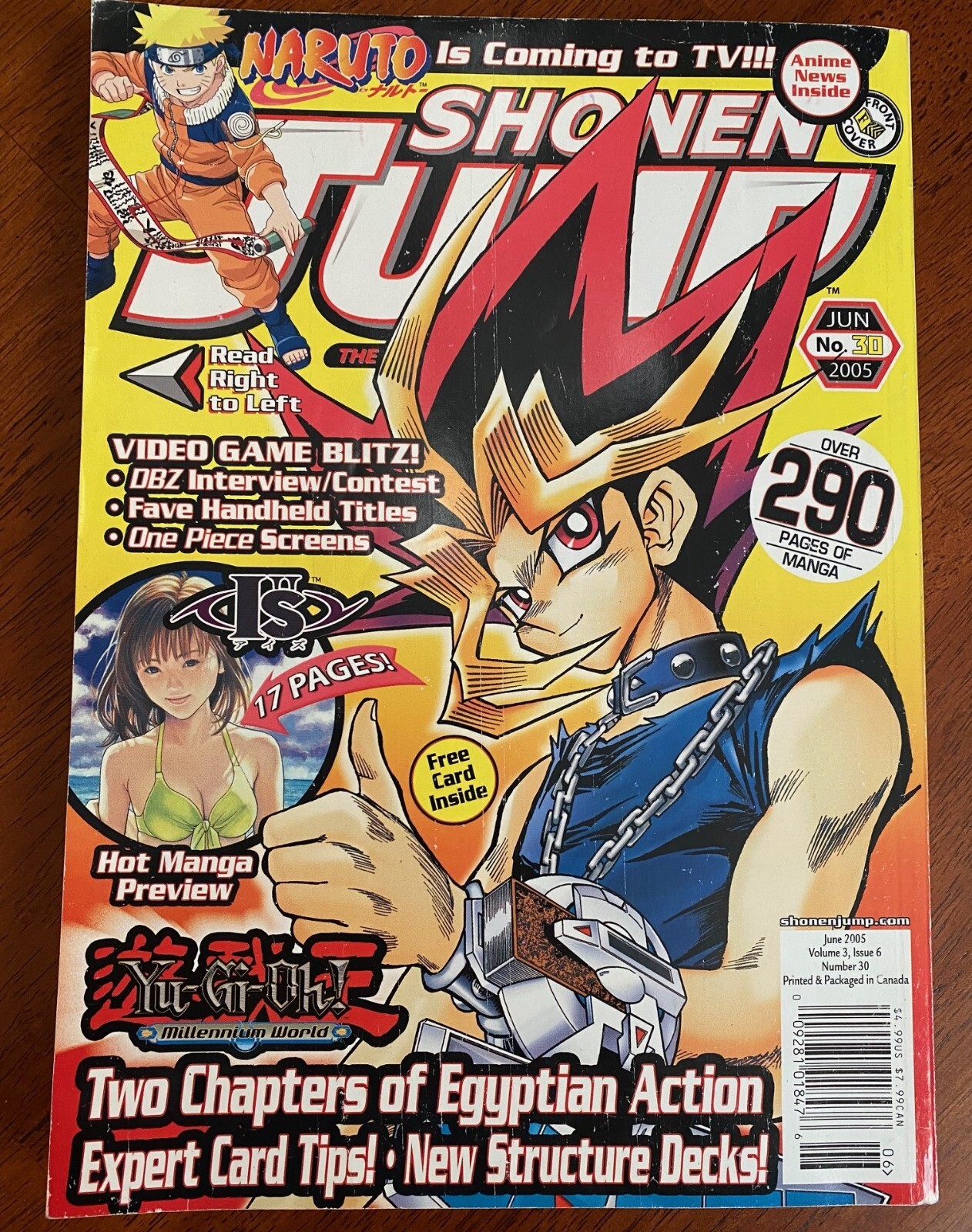 SHONEN JUMP Magazine Manga (Viz Media, JUNE 2005 No. 30, 290 Pages ...