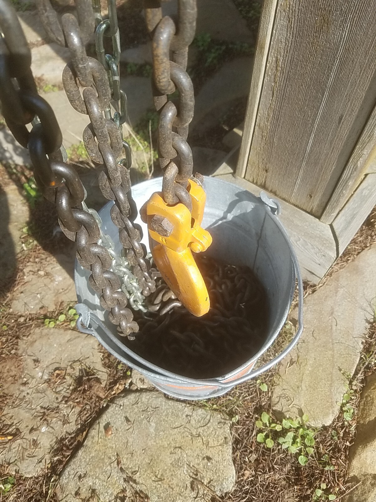 Magna Heavy Duty Chain Hoist 2Ton Fall Chain Hoist 30 FOOT LIFT EUC | eBay