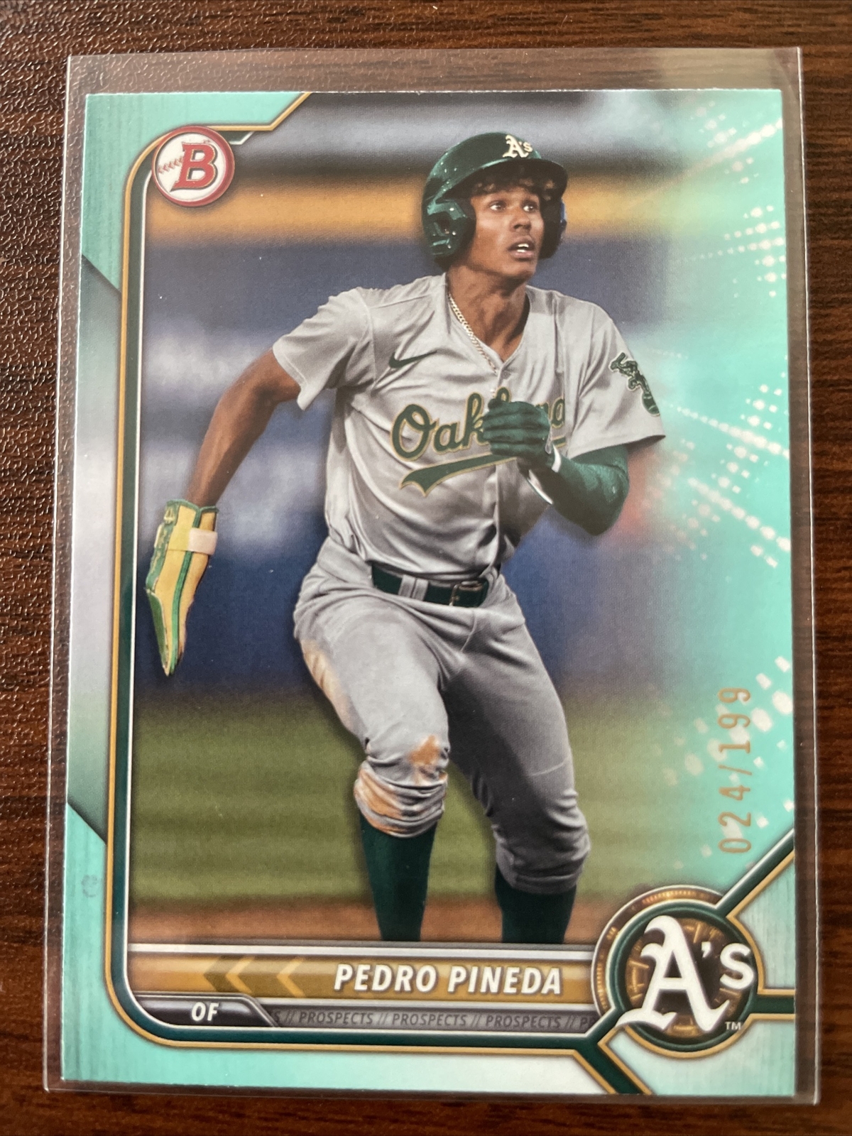 2022 Bowman Draft Baseball BD-181 Pedro Pineda - Oakland Athletics /199 ...