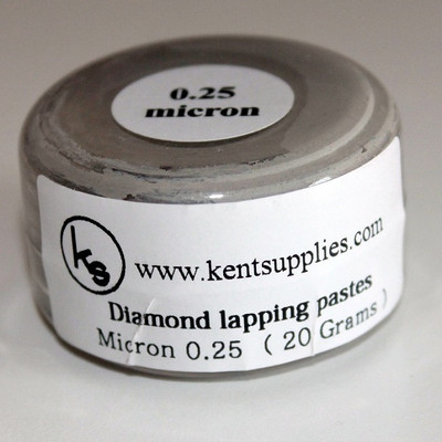 KENT Grit 0.25 micron Diamond Polishing Paste Lapping Compound in 20gr ...