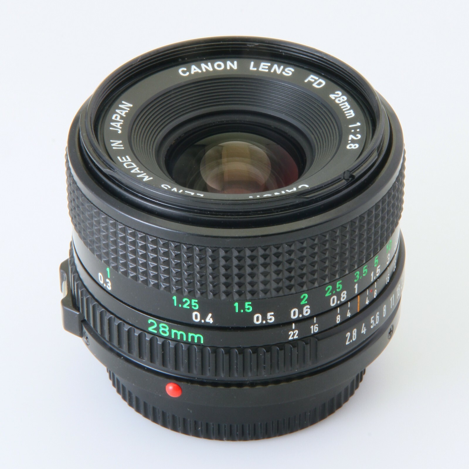 【MINT】Canon NFD NEW FD 28mm F2.8 Manual Focus Wide Angle Lens Tested OK ...