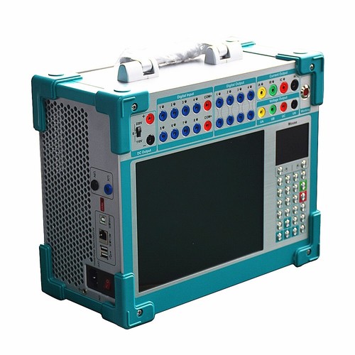 Microcomputer Relay Protection Tester 3 Phase Secondary Current ...
