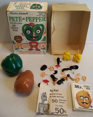 Vintage Mr. Potato Head Pete the Pepper boxed 2050 | eBay