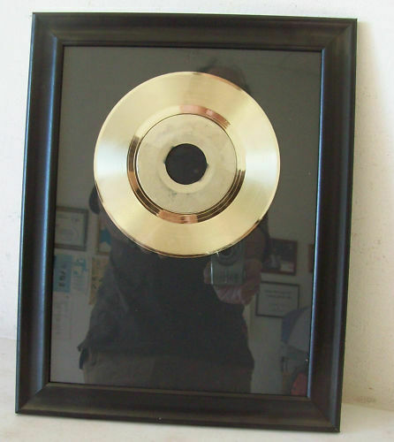 Blank Gold 45 rpm Record for DIY Custom Customize Award Trophy Display ...