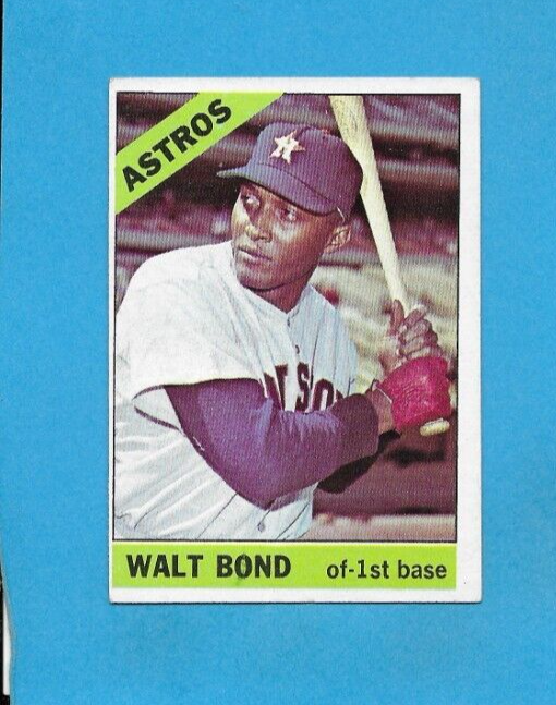 1966 TOPPS #431 WALT BOND ASTROS NR-MINT | eBay