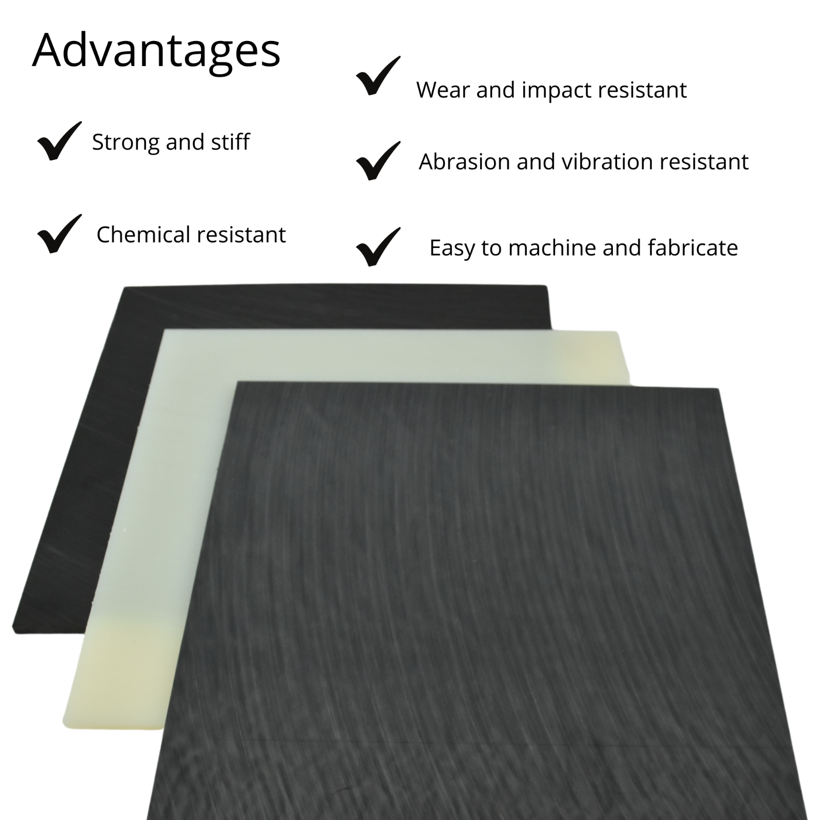 Nylon 6/6 Plastic Sheet, Various Sizes, Thicknesses and Colors | eBay