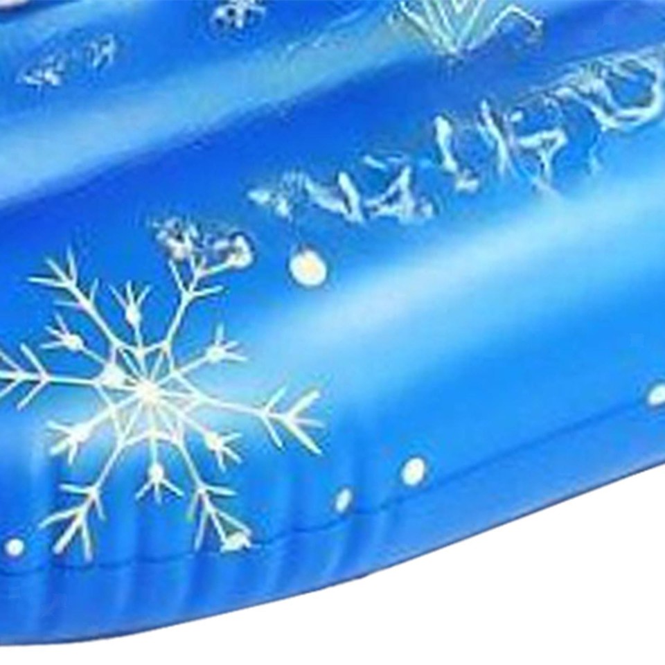 Inflatable Snow Tube Inflatable Sleds Snow Sledge Portable Games for ...