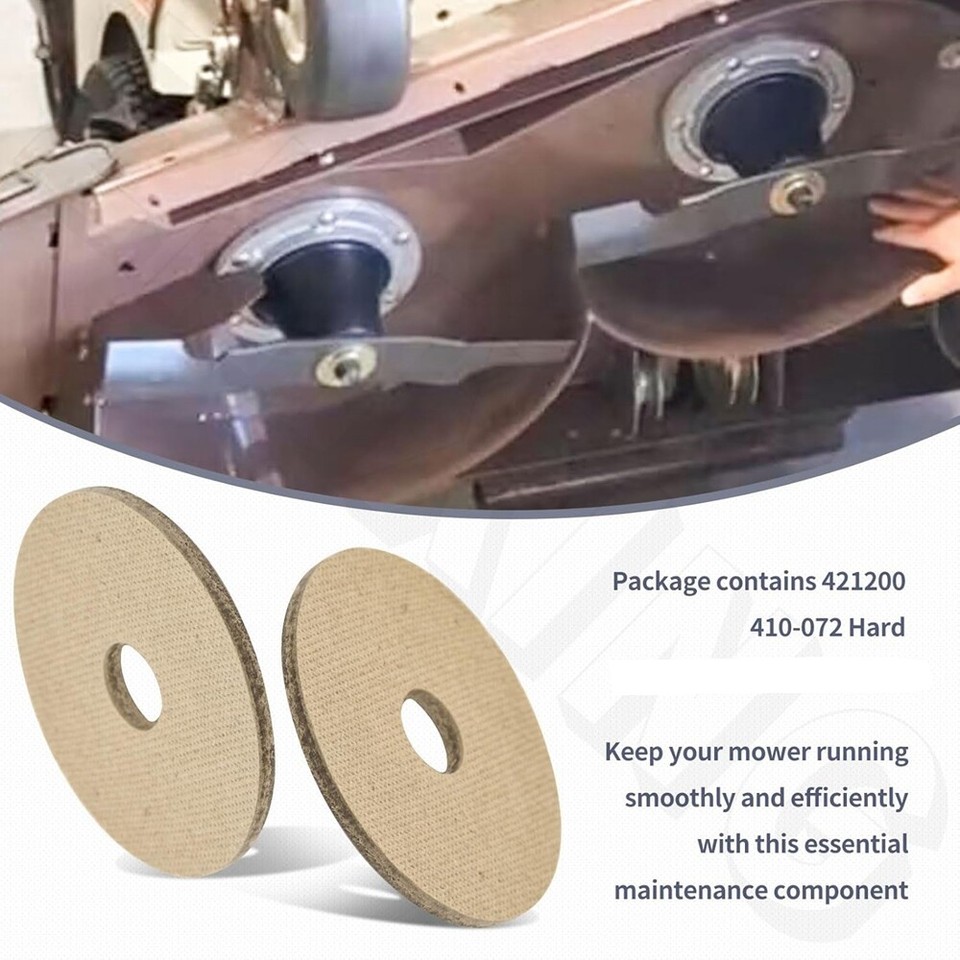 REPLACEMENT 【SET OF 8】 HARD FIBER BLADE WASHERS FOR GRASS-HOPPER ...