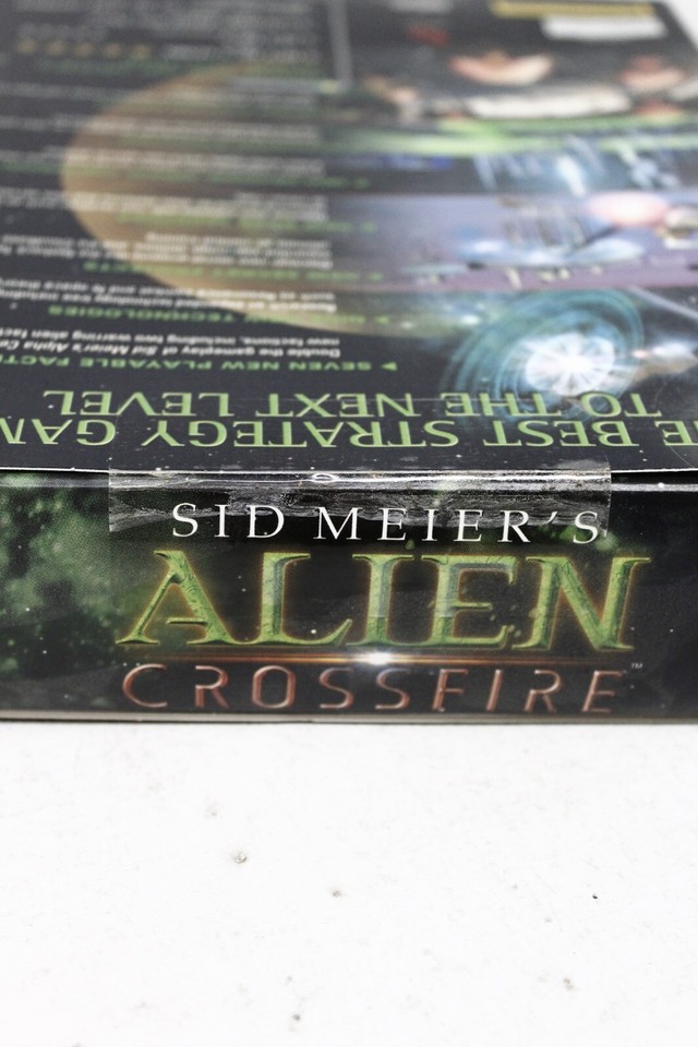 Sid Meier's Alien Crossfire - Alpha Centauri Exp. PC CD Big Box - New ...