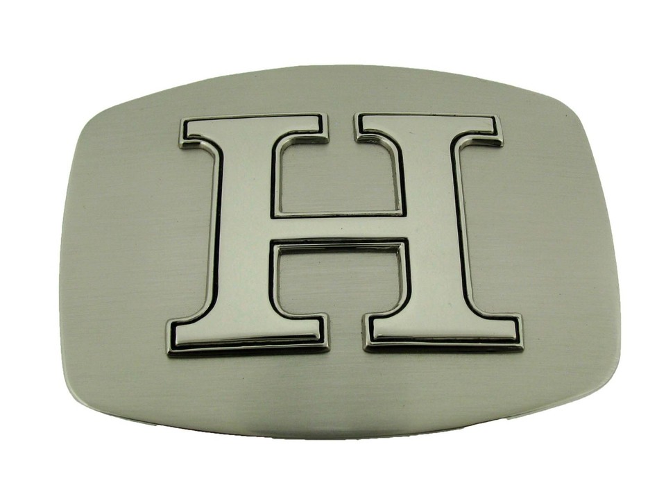 New Men Women Initial Letter A-Z Belt Buckles Western Cowboy Silver ...