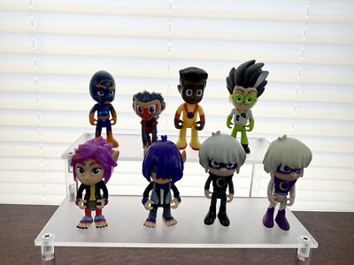 PJ Masks-Newton Star Theo, Luna, Kevin(2), Munki Gui, Night Ninja, RIP ...