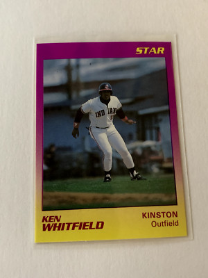 KEN WHITFIELD 1990 Star Kinston Indians | eBay
