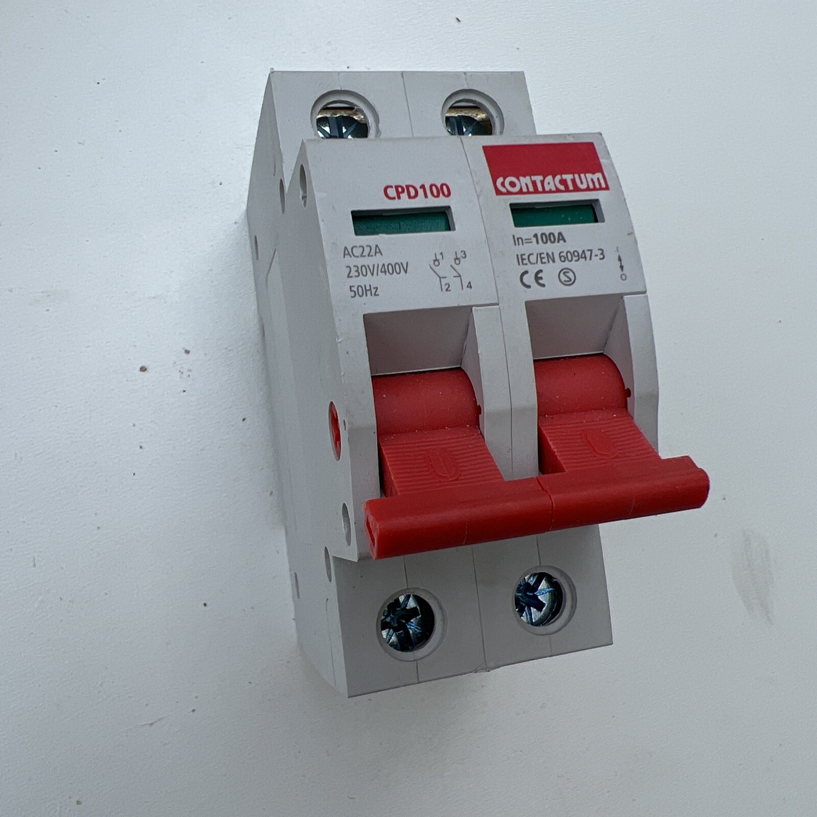 CONTACTUM MCB CPB Curve RANGE 6a 10a 16a 40a 80A RCD 30mA CIRCUIT ...